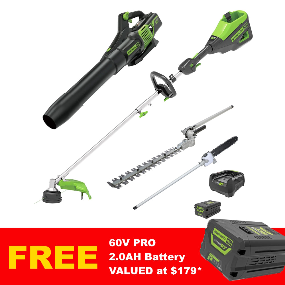 Greenworks 60v Multi Tool Value Kit – GYC
