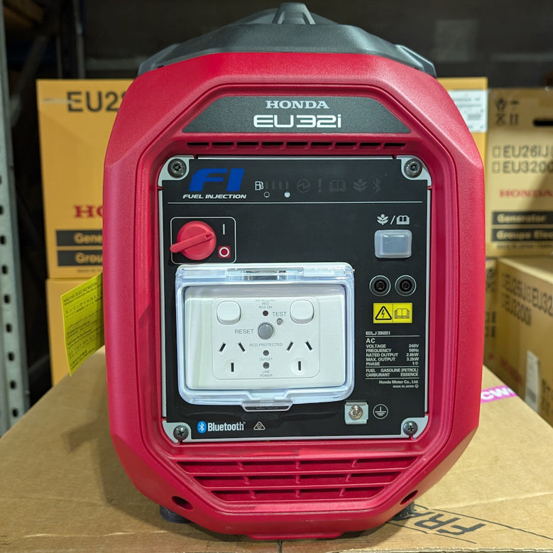 Honda EU32i Generator + Worksafe RCD – GYC