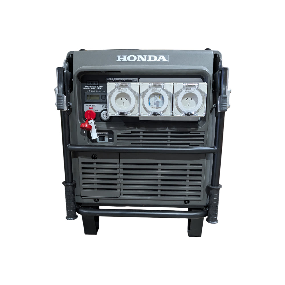Honda EU70is Generator + Worksafe RCD – GYC