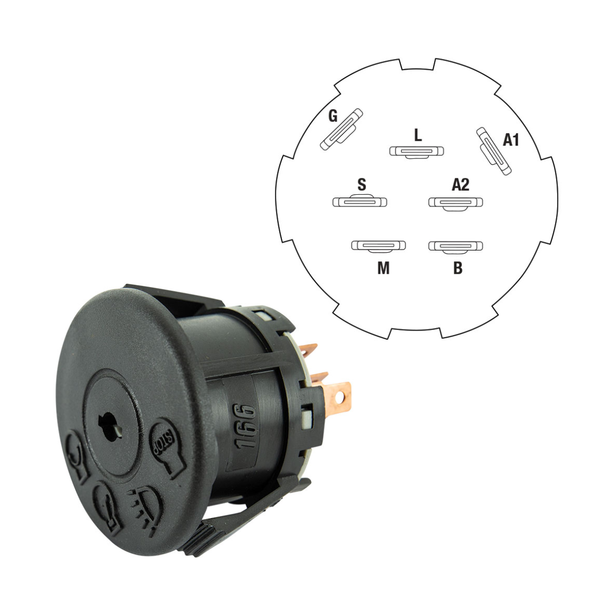 John Deere Ignition Switch (SWT6459) | GYC
