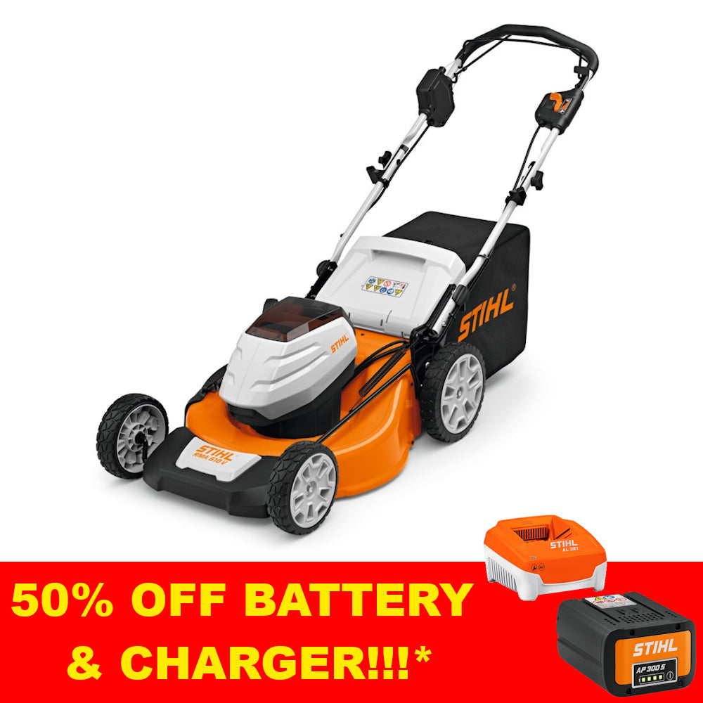 Stihl RMA 510 V Battery Lawn Mower, Skin 6372 011 1412 | GYC